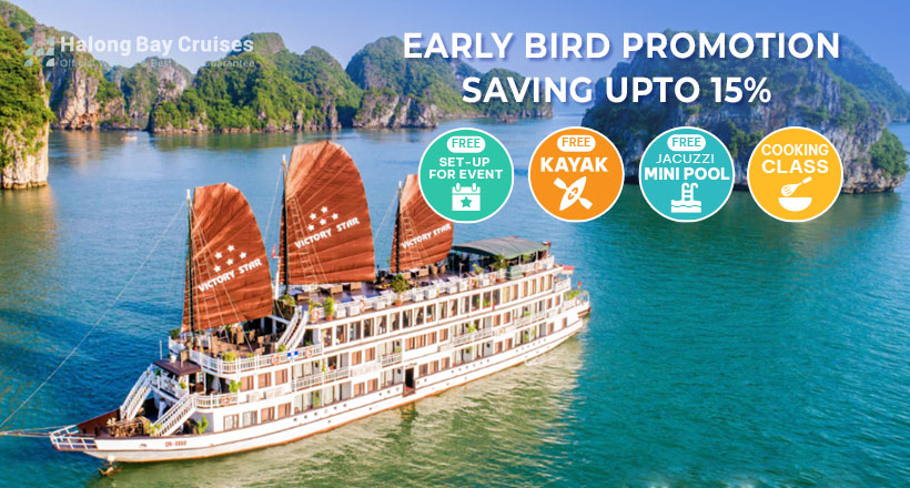 Victory Star Cruise Halong Bay: Big Saving Up 40% & Best Price ...
